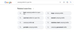Related Searches: What They Are & How to Use Them - SUSO